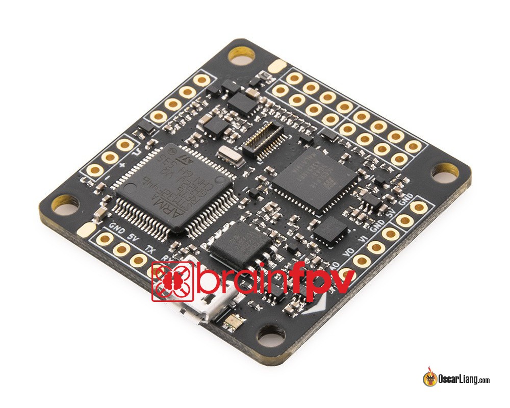 Обзор: BRAINFPV RE1 F4 полетный контроллер с OSD | RCDetails Blog