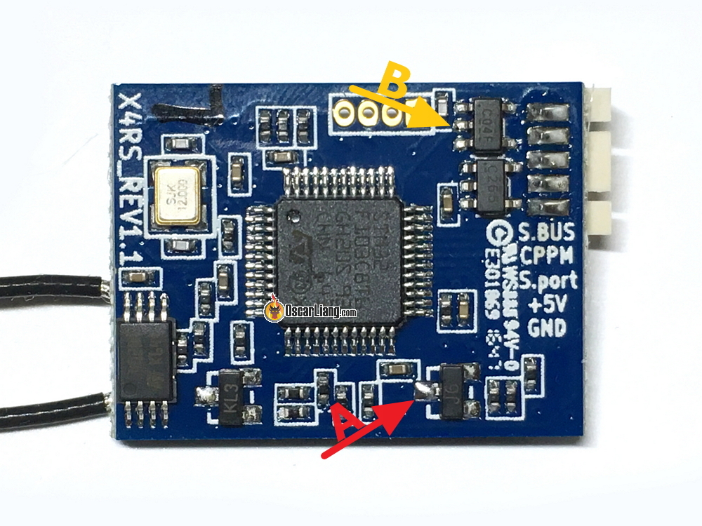 Неинвертированный сигнал SBUS и SmartPort телеметрии на приемниках ...