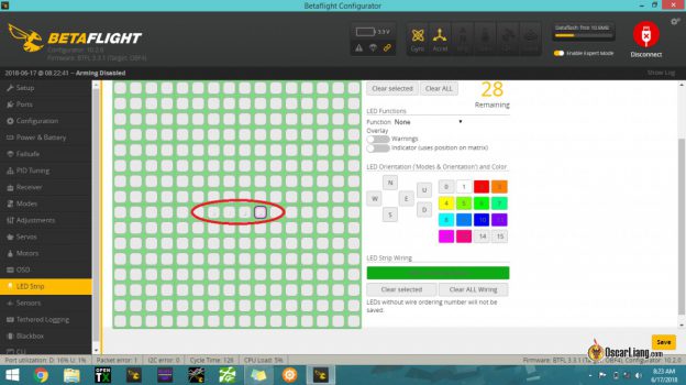 Добавляем RGB светодиоды на коптер и настраиваем их в Betaflight ...